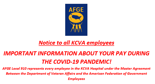 Notice to all KCVA employees - AFGE Local 910